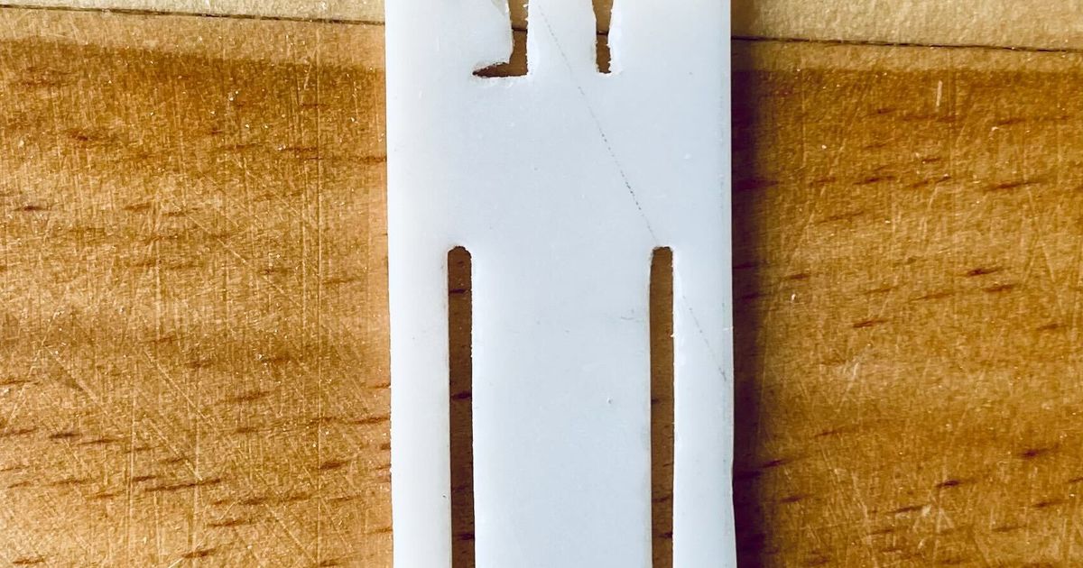 Frodo Bookmark by assertchris | Download free STL model | Printables.com