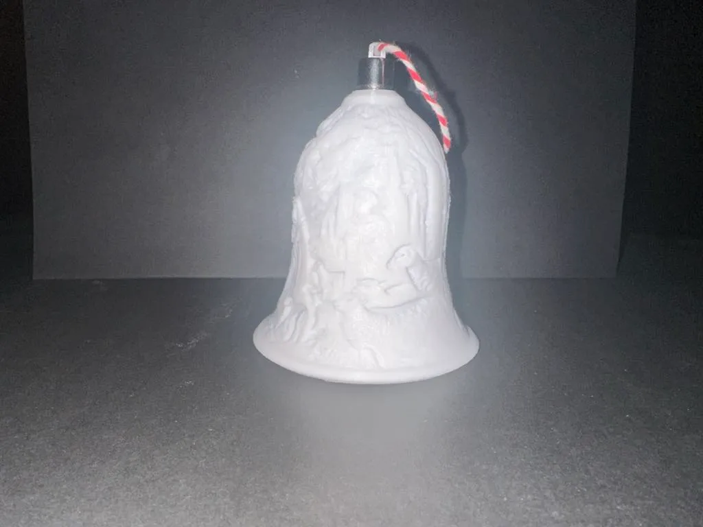 Nativity Lithophane Bell Ornament by Kevin Hawkins | Download free STL ...