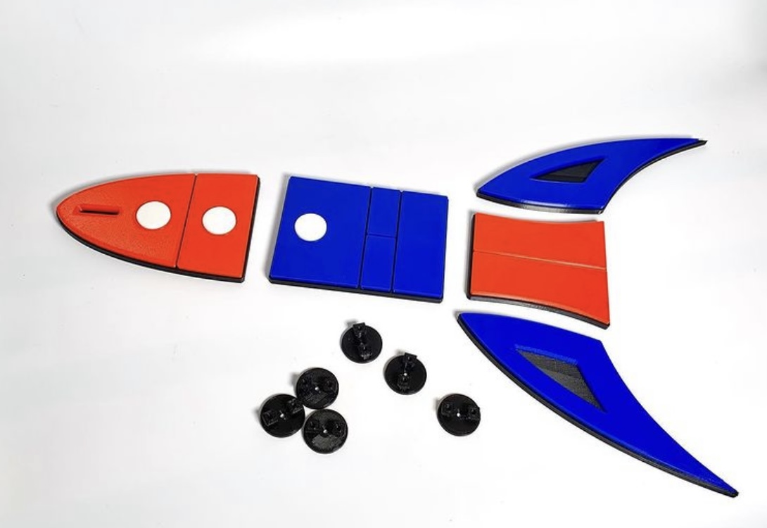 Wall Rockets by IR Blinx | Download free STL model | Printables.com
