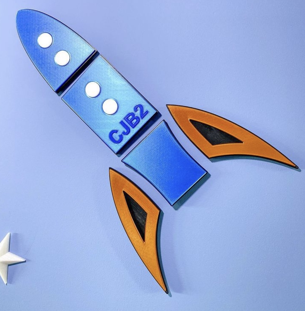 Wall Rockets by IR Blinx | Download free STL model | Printables.com