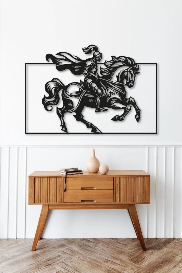 Knight Wall Art by Jura Švébiš | Download free STL model | Printables.com