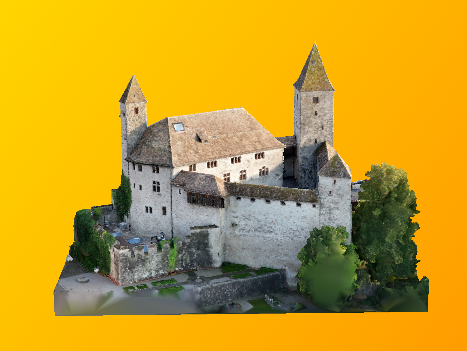 Rapperwsil Castle by Trulli3D | Printables Store