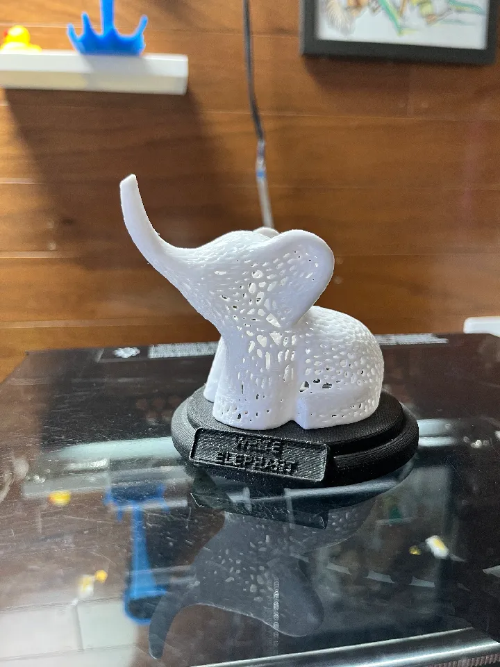 White Elephant Gift Exchange Trophy by SM Prints | Download free STL ...