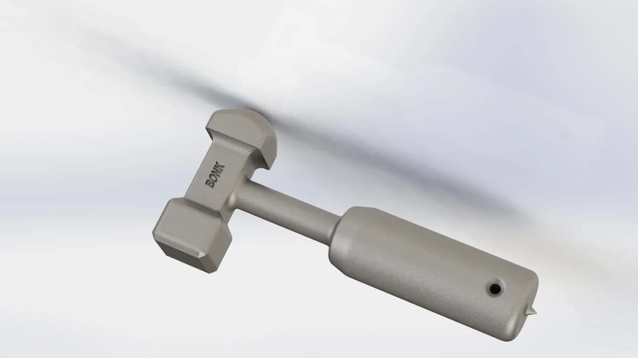 Bonk Hammer by Strawhatcoder | Download free STL model | Printables.com