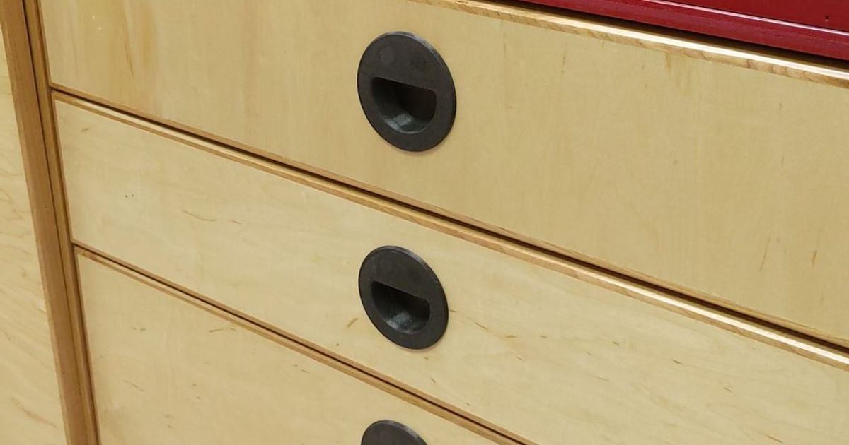 Flush Drawer Pull by Justin Depew Design | Download free STL model ...