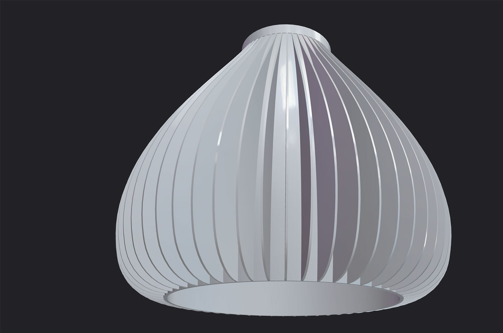 Lampshade for lamp in base by klew | Download free STL model ...
