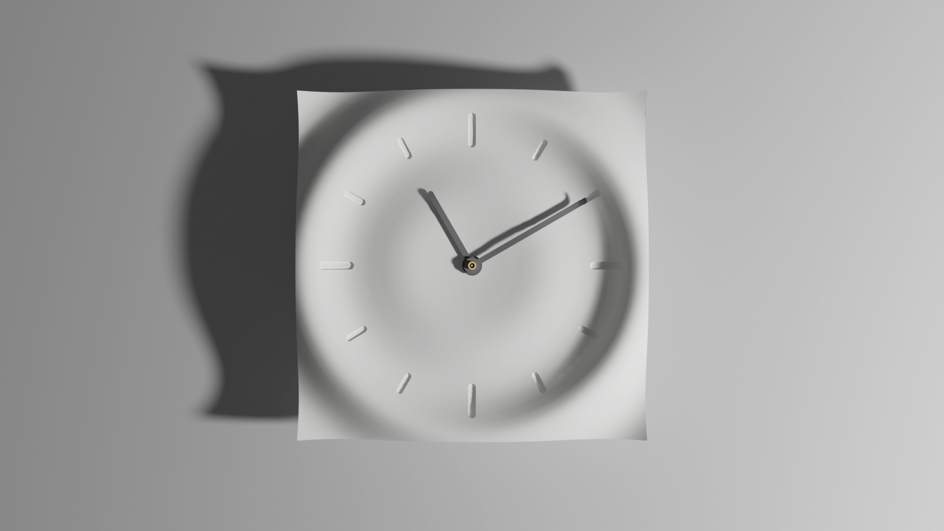 Water drop wall clock by cri.arma | Download free STL model ...