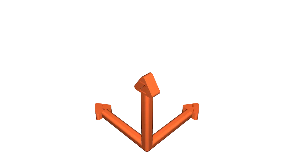 Sistema dextrógiro XYZ by Mateo | Download free STL model | Printables.com