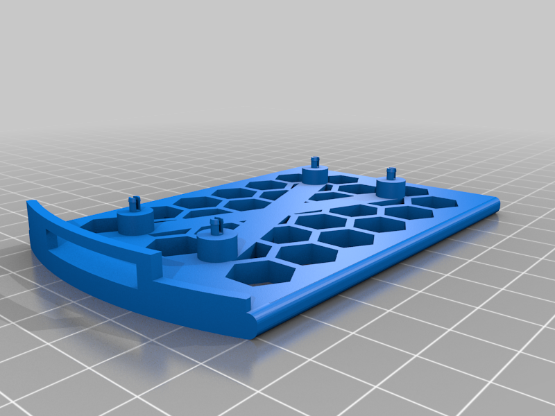 pi zero 1.3 sled (blade) by rcn8397 | Download free STL model ...