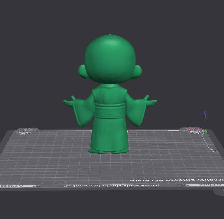 Cutto Monk 2 from "Cutto Series" by MahirOzan | Download free STL model ...