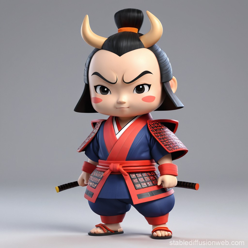 Cutto Samurai from "Cutto Series" by MahirOzan | Download free STL ...