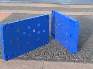 VEX Robotics Magnetic Plates by Ethanol | Download free STL model ...