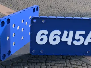 VEX Robotics Magnetic Plates by Ethanol | Download free STL model ...