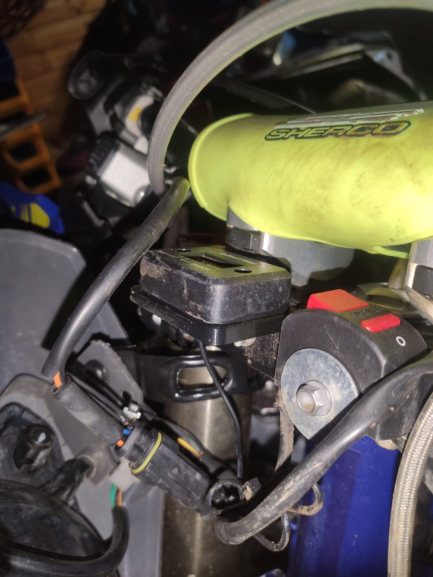 Hour Meter mount for KTM, Husqvarna, GasGas, Sherco by Matzi196 ...