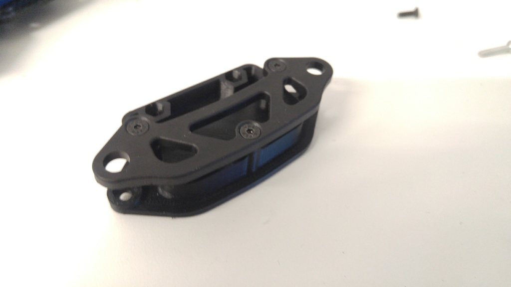 Front Bumper Asso TC7 (with Transponder) by verdrus | Download free STL ...