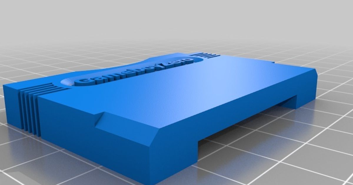 Gameboy Zero Cart SD Card hole von Herbz | Kostenloses STL-Modell ...