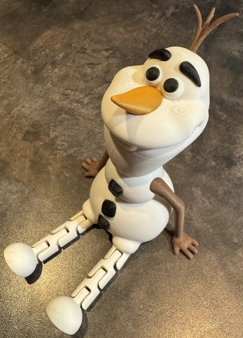 flexi olaf by jose saraza | Download free STL model | Printables.com