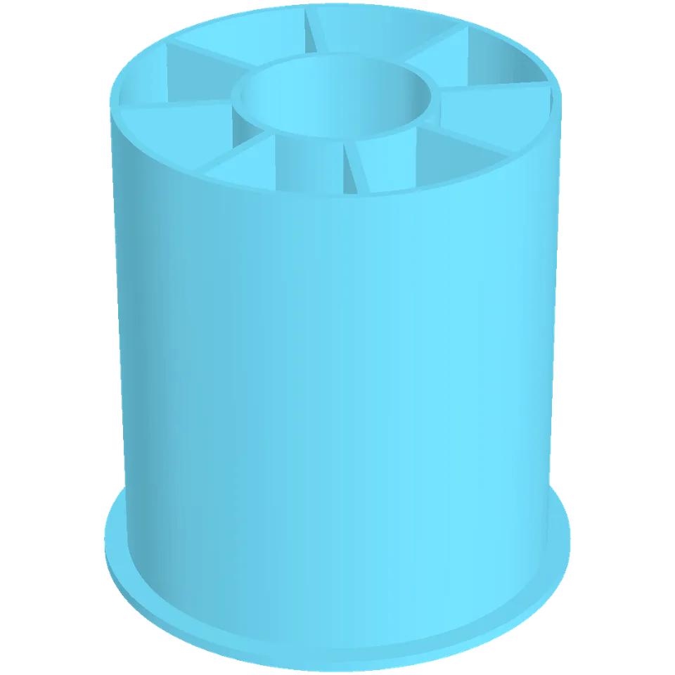 Qidi Plus 4 80mm filament spool holder by 3D NINJAS | Download free STL ...