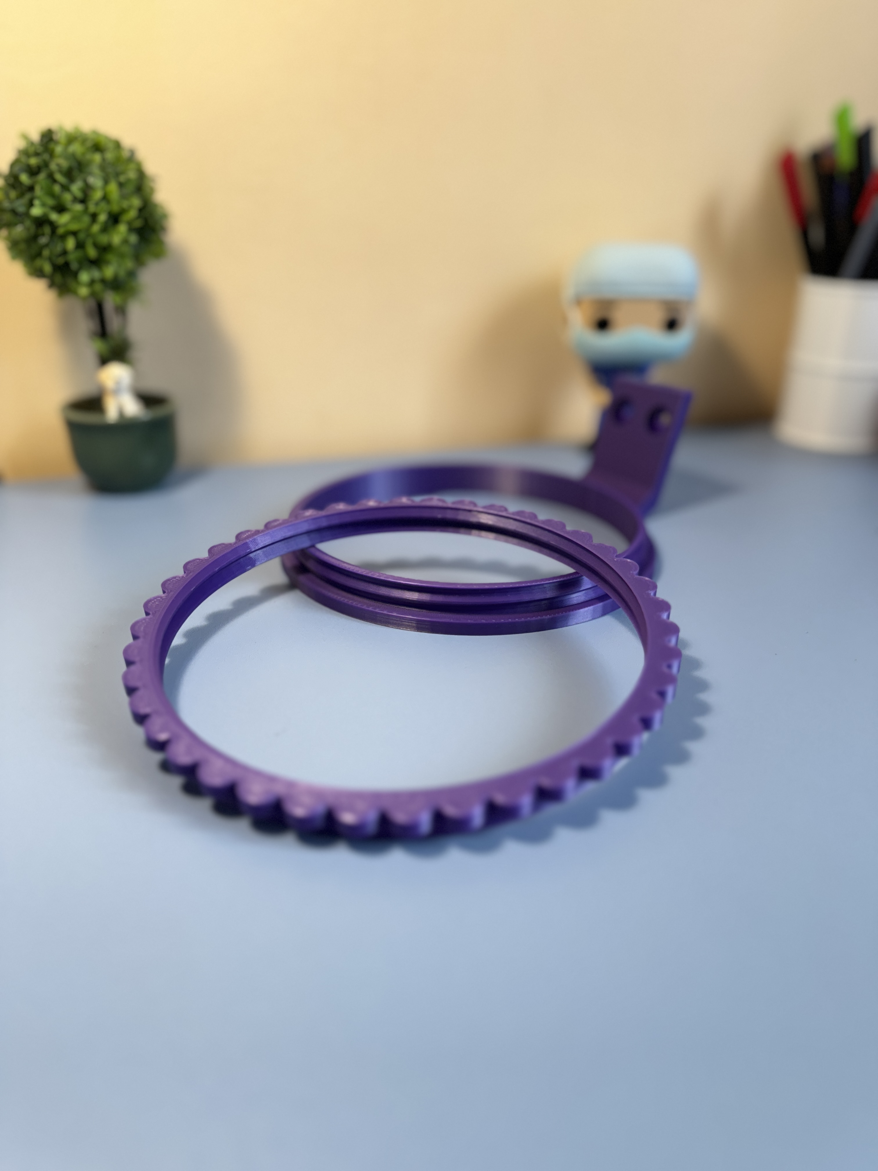 Trash bag holder | Fully 3D printed trash bin por Georgi Genkov ...