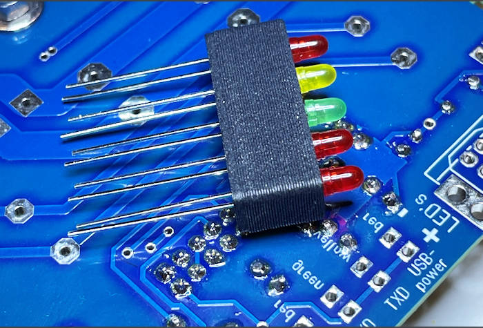 RoeTest LEDs Spacer by mageb | Download free STL model | Printables.com