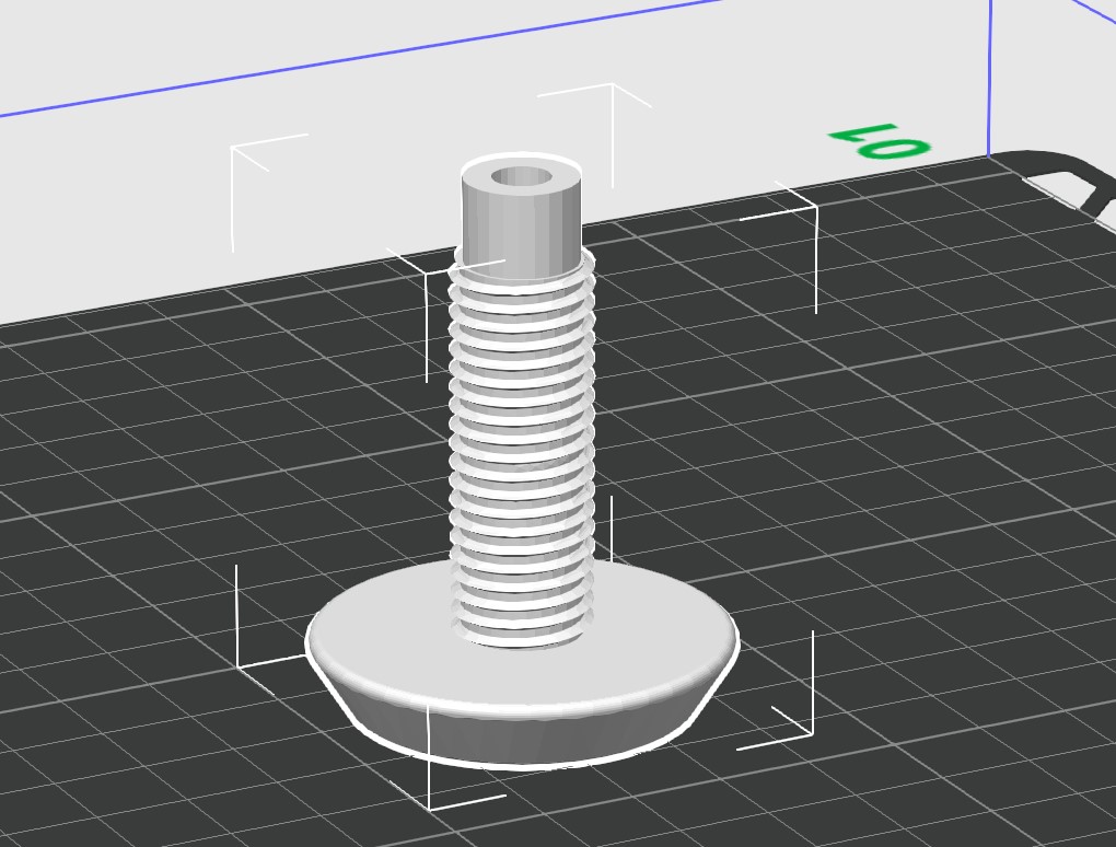 Bolt with bore to insert metal bolt. by Arturas O | Download free STL ...