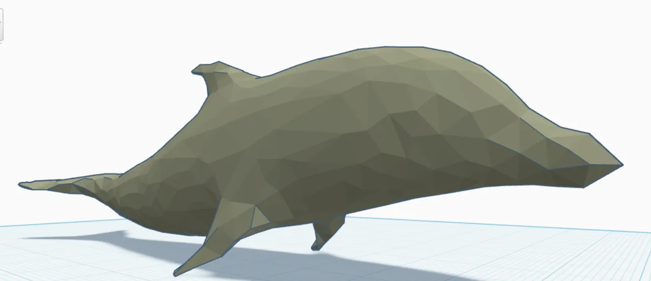 Delfin Geometrico by Serch | Download free STL model | Printables.com