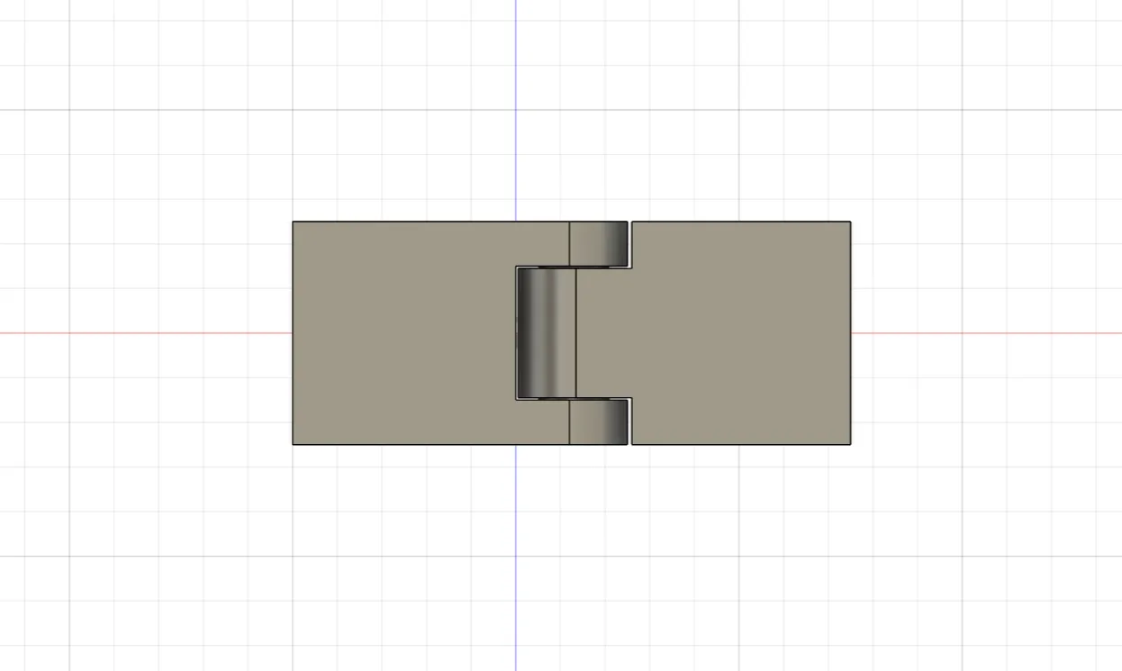 Print In Place Hinge by Du_Sloth | Download free STL model | Printables.com