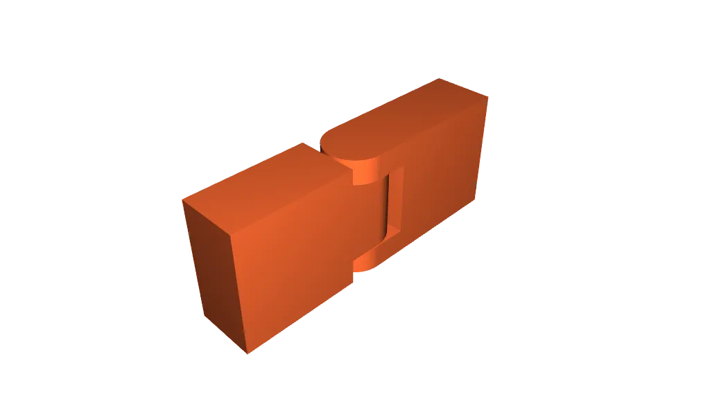 Print In Place Hinge by Du_Sloth | Download free STL model | Printables.com