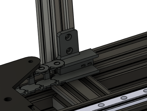 aquila linear rail mount by piegolf | Download free STL model ...