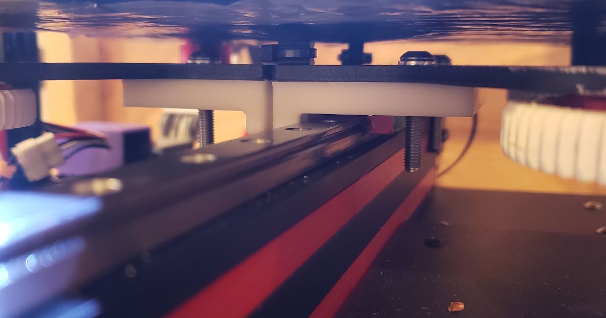 aquila linear rail mount by piegolf | Download free STL model ...