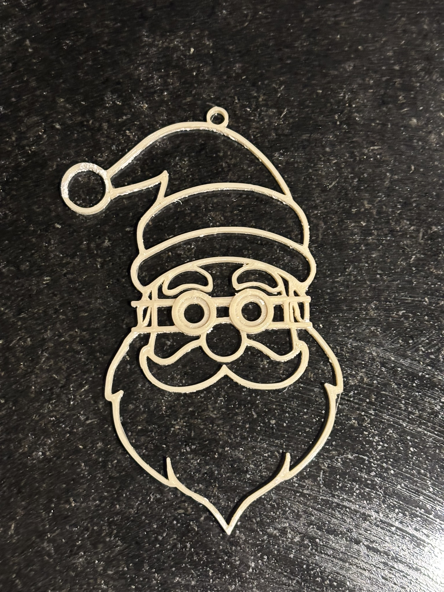 Santa Claus Window Stencil by HenkiePenkie | Download free STL model ...