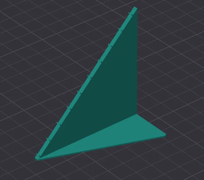 sprue support for slanted printing by SmonkHappy | Download free STL ...