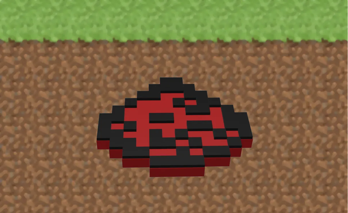 Minecraft Redstone Dust Keychain by PrintCube3D | Download free STL ...