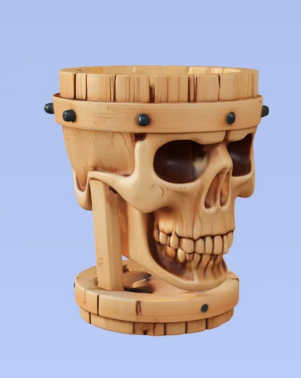 Skull Bowl (for FREE) by Astro-FREE-3D-Art | Download free STL model ...