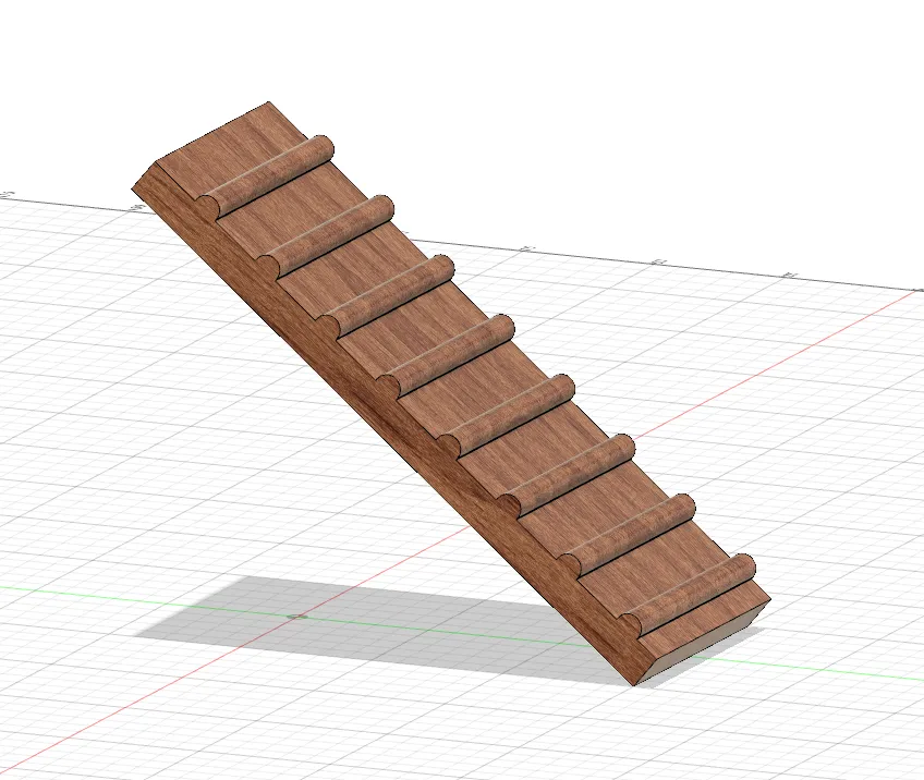 Hamster Ladder (V2) by VYKY | Download free STL model | Printables.com