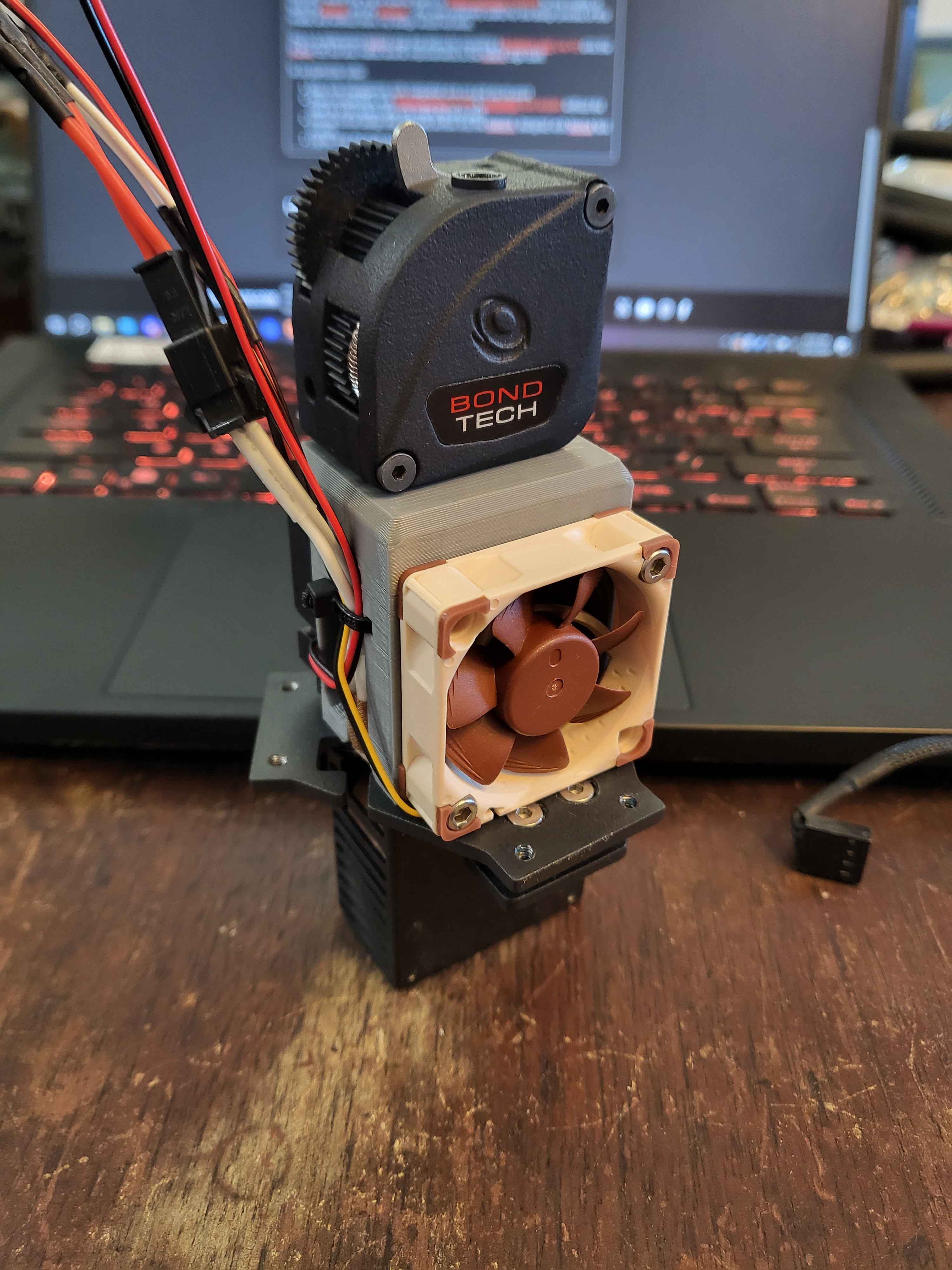 FLSun Q5 LGX Lite V2 Mount + ADXL345 mount by Beau | Download free STL ...