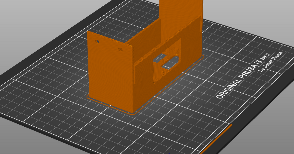 Power Supply Cover (for 48v 10a PSU) by Peepschosmokey | Download free ...