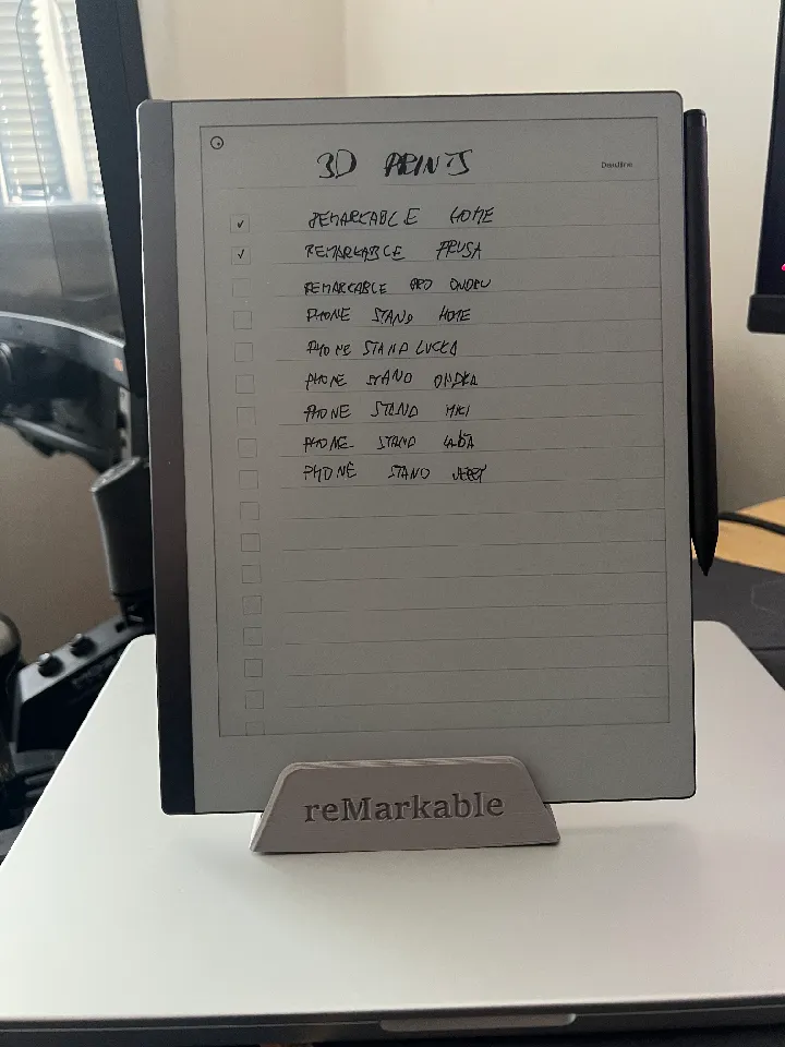 reMarkable 2 Stand Modular by Daniel Kouba | Download free STL model ...