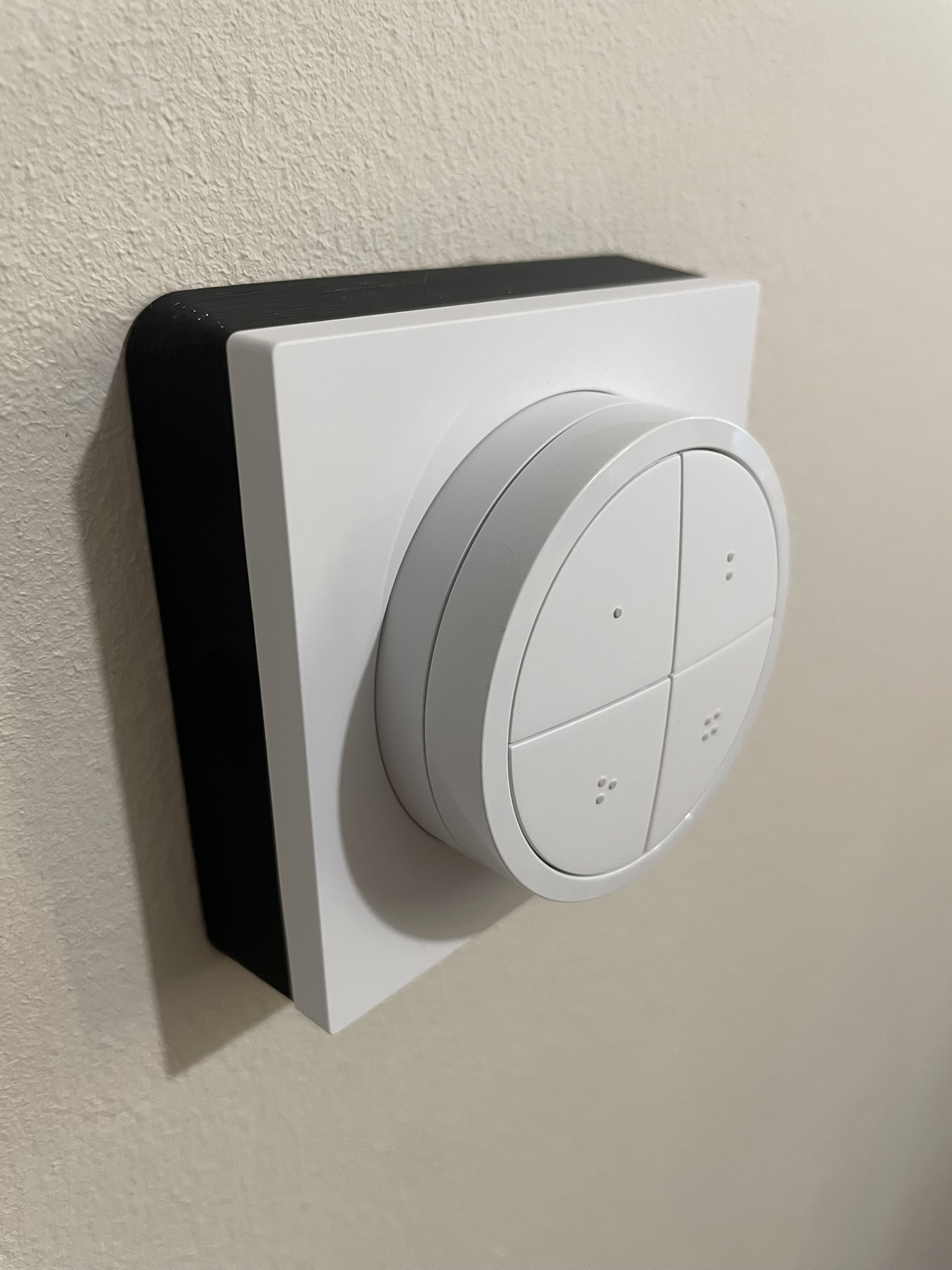 Adapter Frame for Philips Hue Tap Dial and ABB Jussi / Busch-Jaeger ...