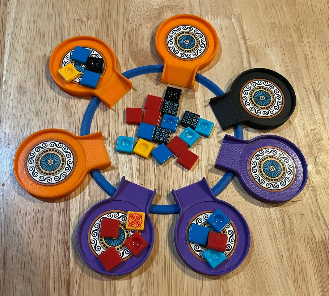 Azul Mini Factory Organizer by Zawick | Download free STL model ...