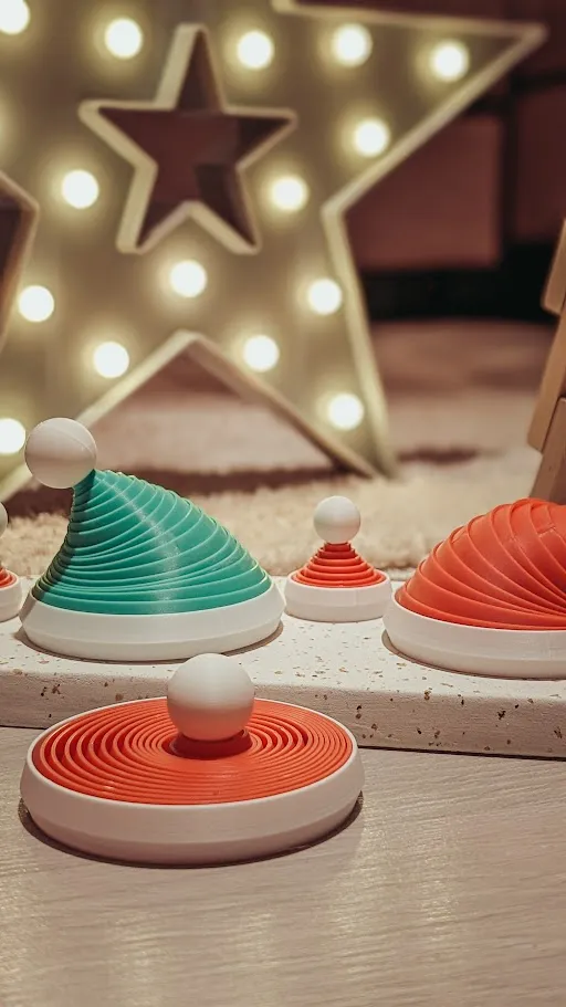 Big collapsable fidget Santa's Hat by romek142 | Download free STL ...