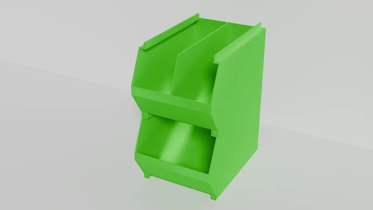 Stackable storage boxes by PrintRPro | Download free STL model ...