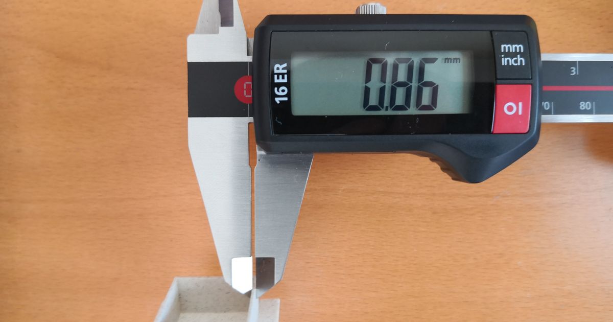 Calibration Cube - wall thickness - new filament - extrusion by AUGU5TO ...