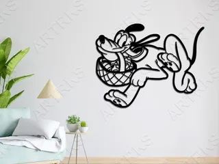 Pluto Dog Wall Art by Jura Švébiš | Download free STL model ...