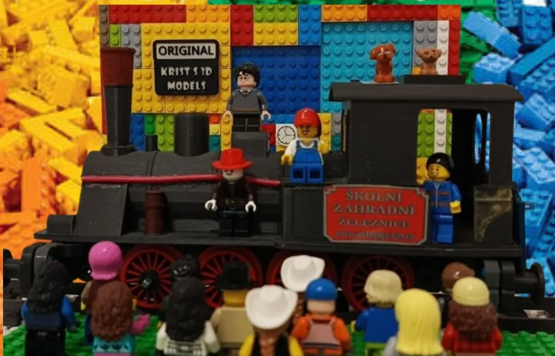 LEGO Steam Loco 01 by Mgr. Pavel Krist | Download free STL model ...