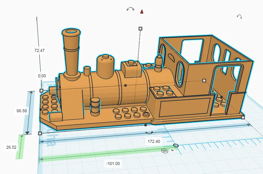 LEGO Steam Loco 01 by Mgr. Pavel Krist | Download free STL model ...