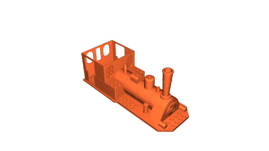 LEGO Steam Loco 01 by Mgr. Pavel Krist | Download free STL model ...