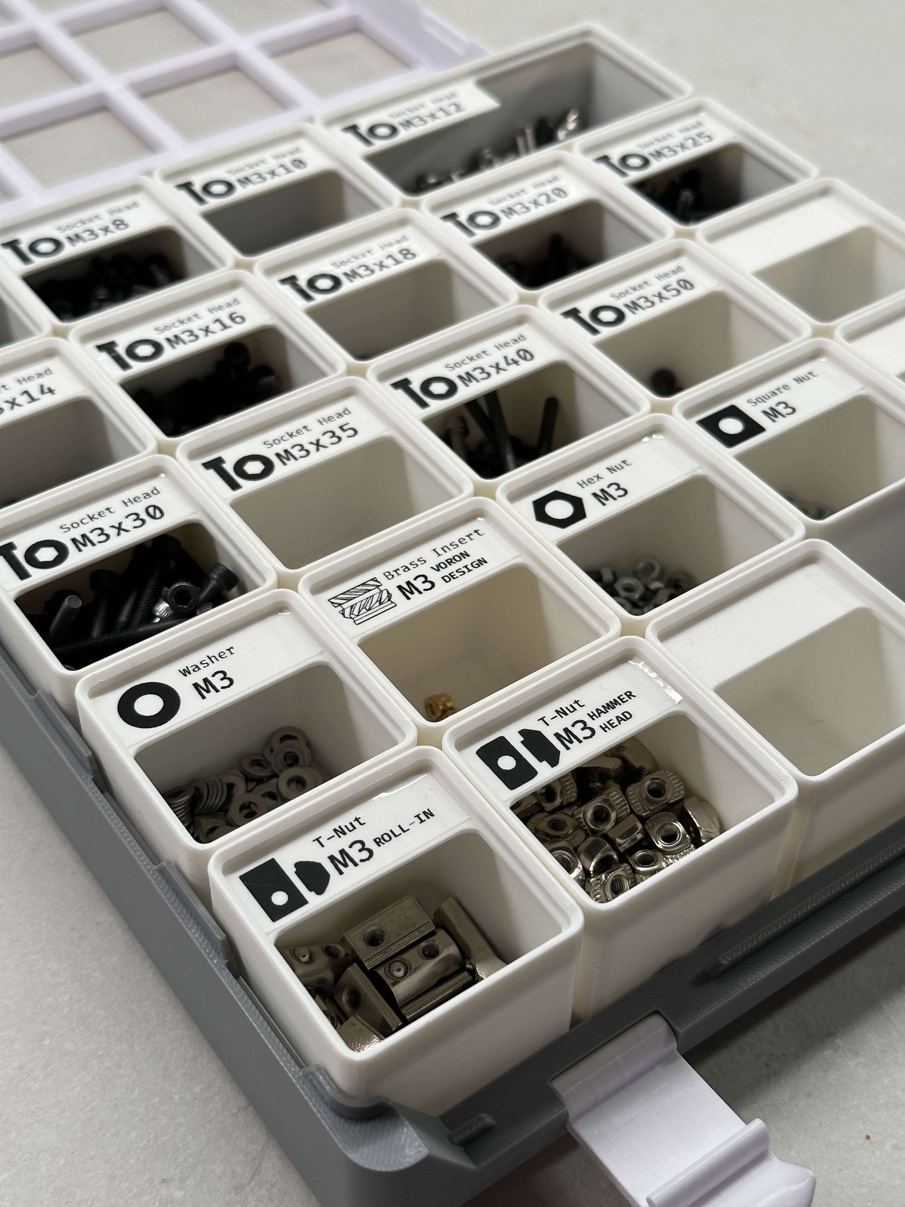 Component Labels for Gridfinity Storage Bins par Ella Fox | Téléchargez ...