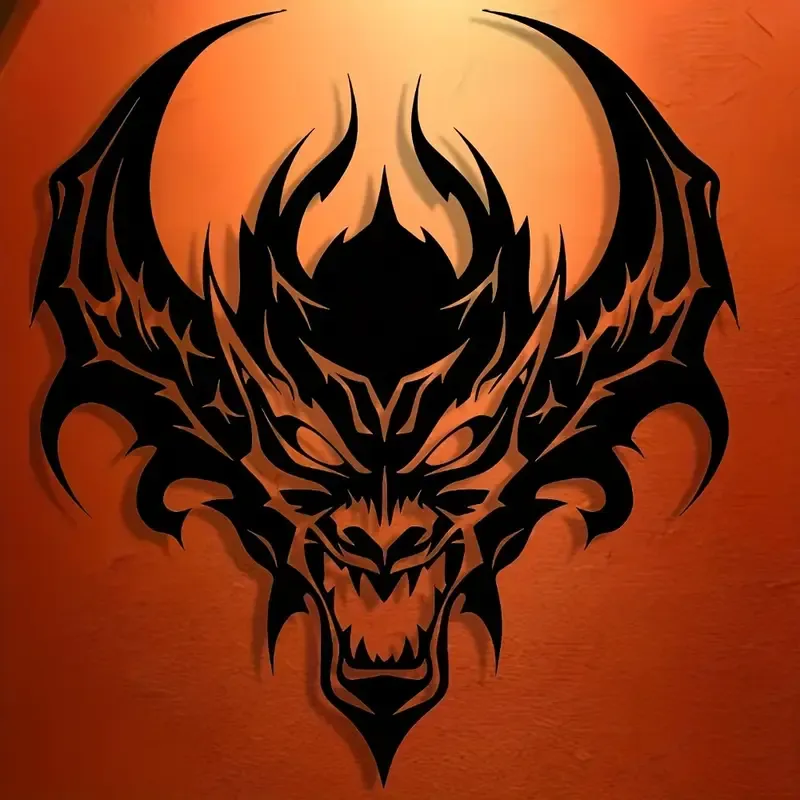 deamon - wall art by klimoma | Download free STL model | Printables.com