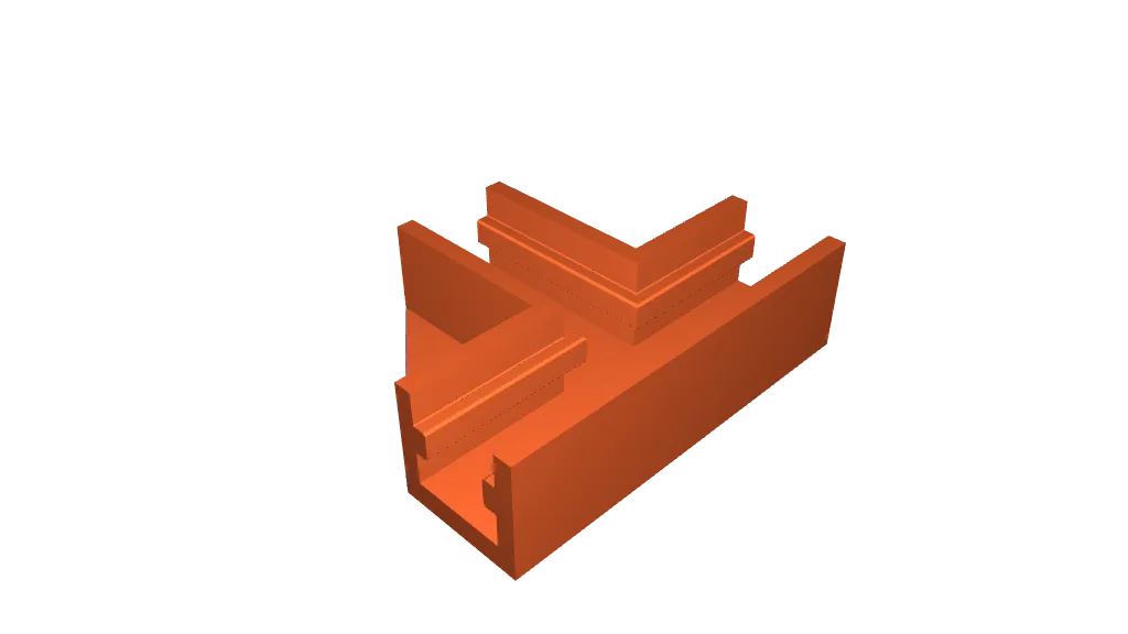 2020 Extrusion T-Joint by Mamba | Download free STL model | Printables.com